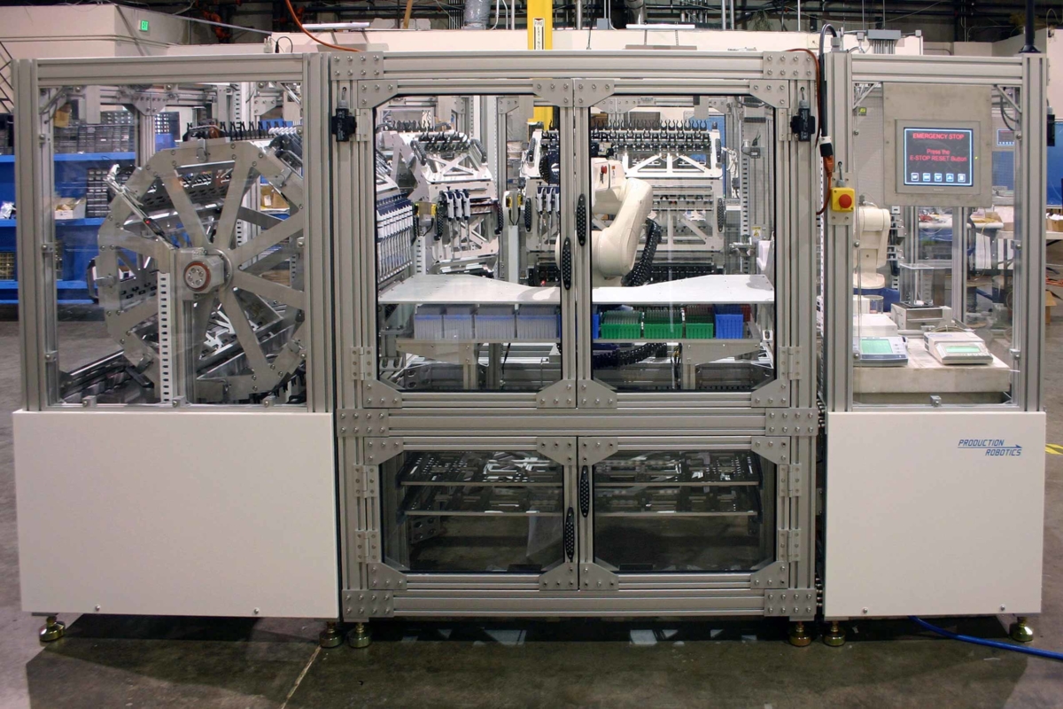 Automated Pipette Tester - Production Robotics